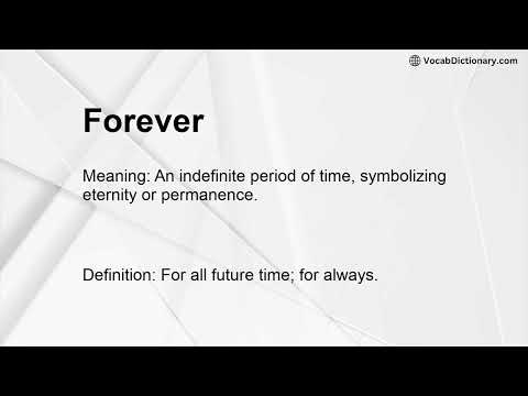 Forever Meaning