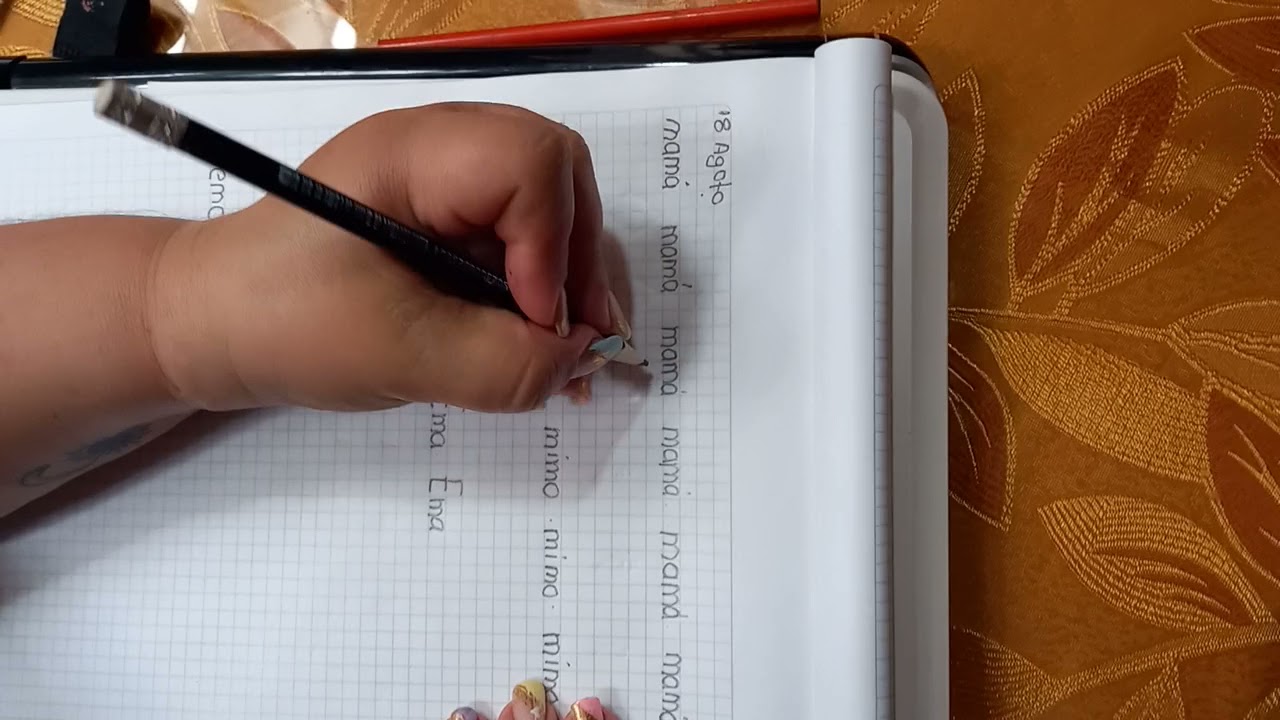 actividad cuaderno pre-escritura letra m