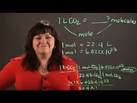 How to Find the Number of Molecules From Volume : Chemistry and Physics Calculations