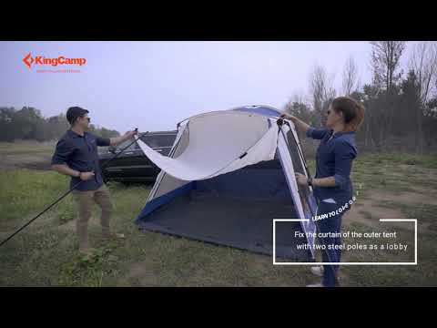 KingCamp Camping Tent with Instant Setup for 9 person (KT4083)