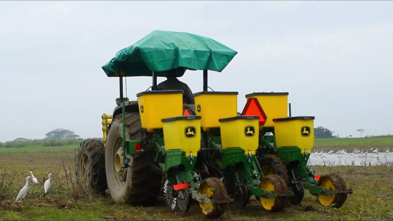JOHN DEERE 1015 SEED DRILL, DETAILED DESCRIPTION IN SPANISH