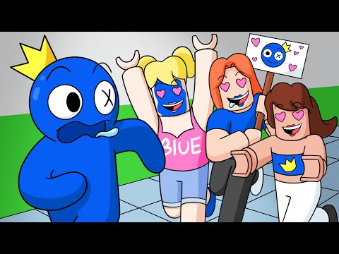 RAINBOW FRIENDS Get a FAN CLUB?! (Cartoon Animation)
