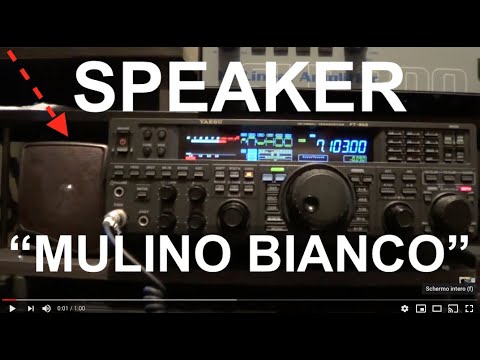 Yaesu SP-2000 ?? No, casse regalo "Mulino Bianco"!! Yaesu FT-950 by IZ8PNU
