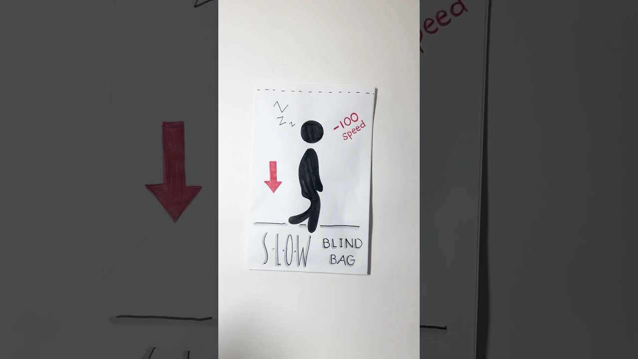 RAVENOUS RABBIT opens a blind bag | SLOW BLIND BAG paper diy 🐰 #papercraft #diycrafts #mystery