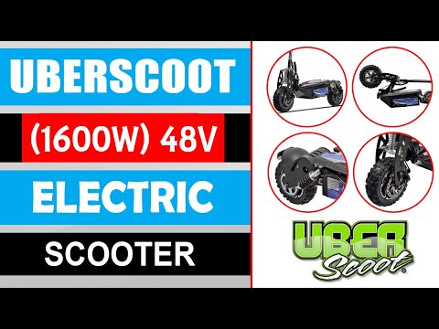 Uberscoot 1600w » 48v Electric Scooter By Evo Powerboards