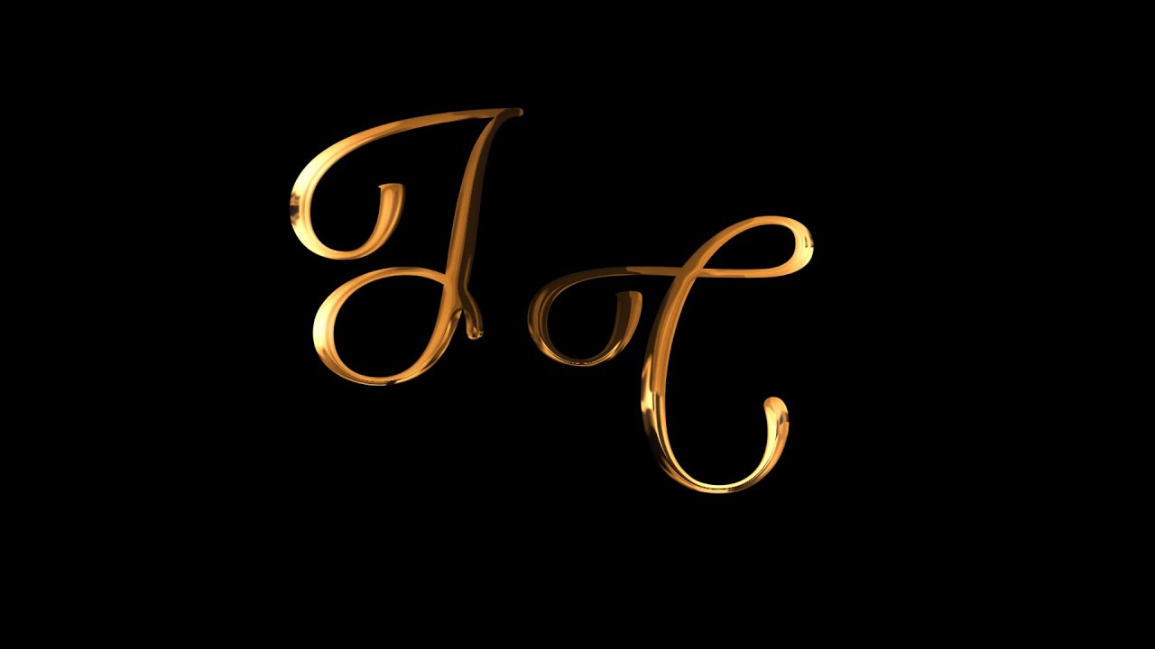 JC Monogram  Animation for Wedding