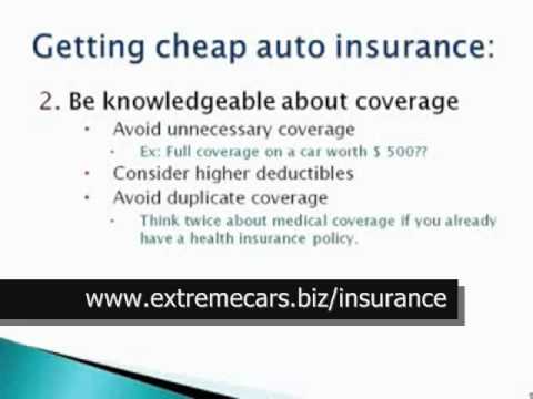 HOW TO FIND CHEAP CAR INSURANCE (AUTO INSURANCE) | car insurance breakdown