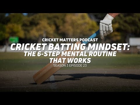 Cricket Batting Mindset: The 6-Step Mental Routine That Works