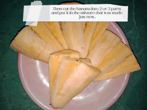 procedure Text (How to make fried banana)
