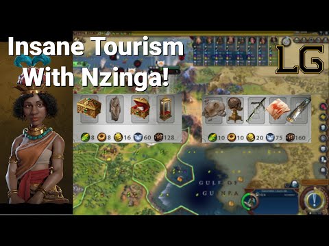 The New Kongo Leader Is So Good - Civ 6 Nzinga Mbande Gameplay