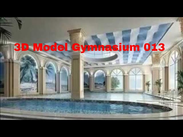 gymnasium 013 3D Model - FlatPyramid