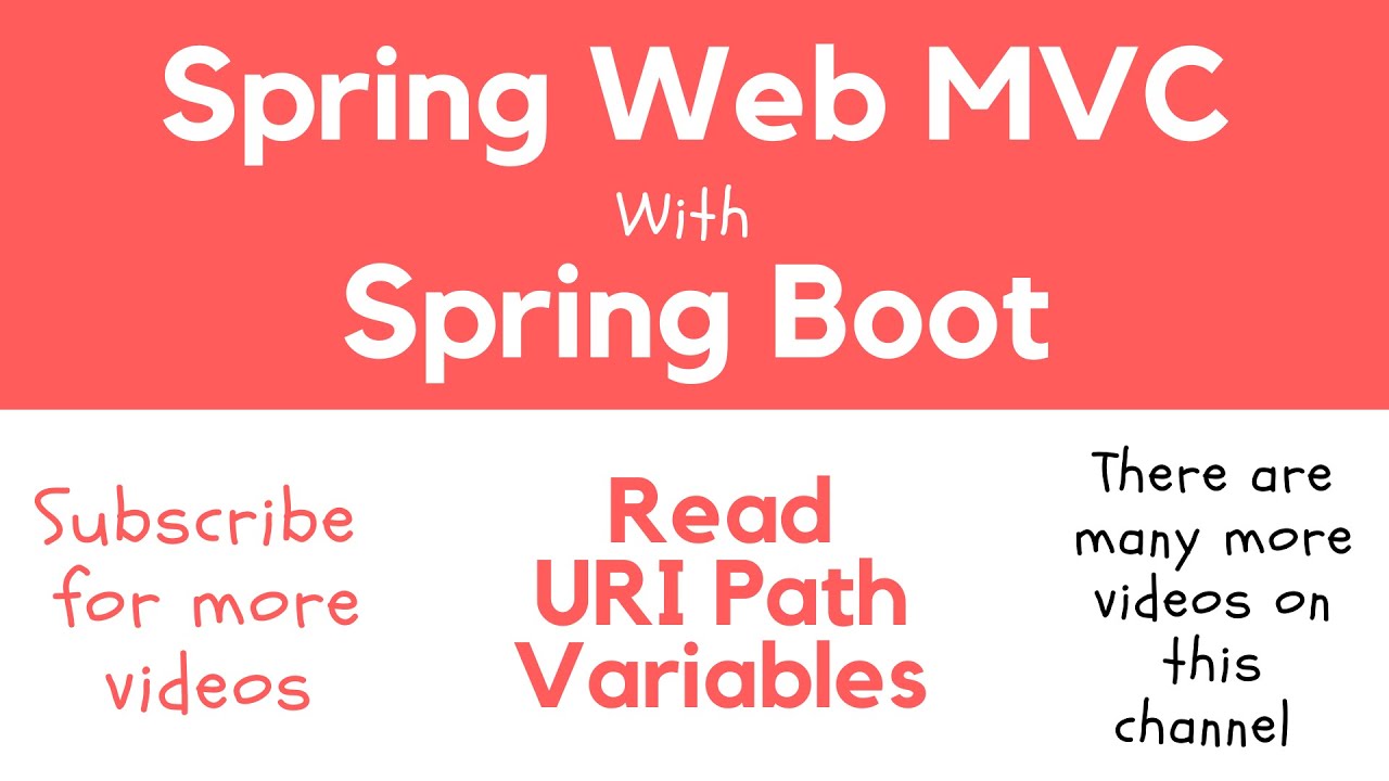 Spring Web MVC | 08 | Read URI Path Variables