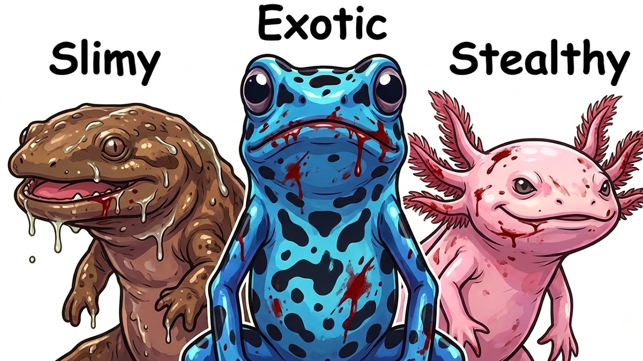 Every Salamander Type Explained in 23 Minutes