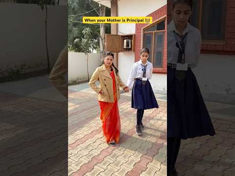 When your Mother is Principal π©βπ« #shorts #ytshorts #sejalgabashorts #scholllife