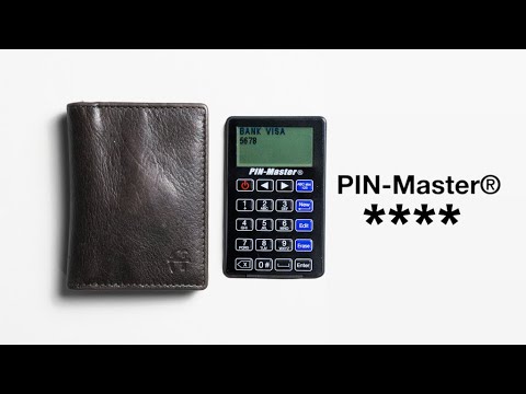 Now on Kickstarter: PIN-Master 2.0 - The Most Secure & Compact Password Manager