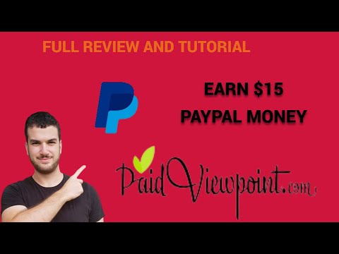 Paidviewpoint Full Review and Tutorial - Is it a legit way to earn Paypal money?