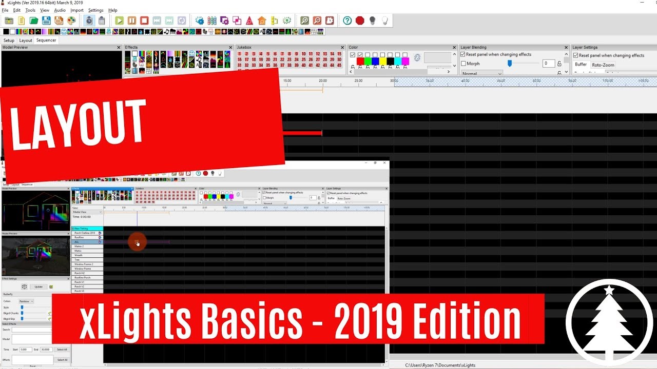 Laying Out Your Display - xLights Quick Start Tutorial - 2019 Edition