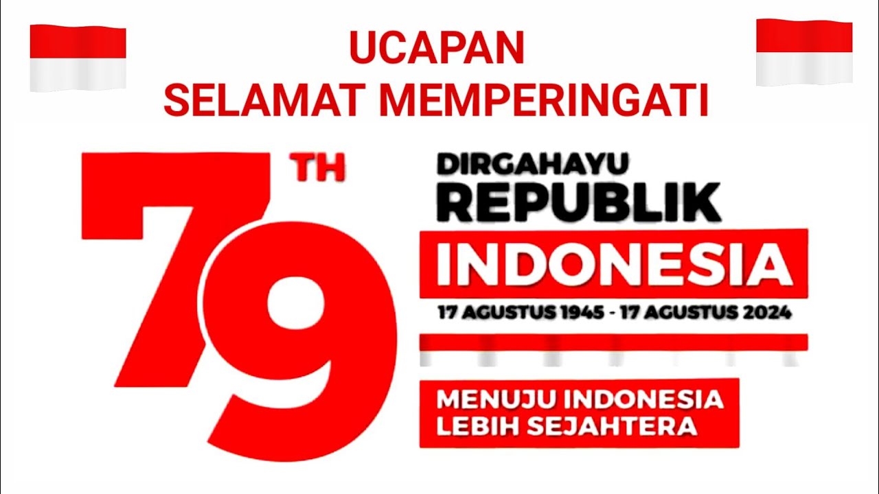 UCAPAN 17 AGUSTUS 2024 || VIDEO UCAPAN HUT RI KE 79