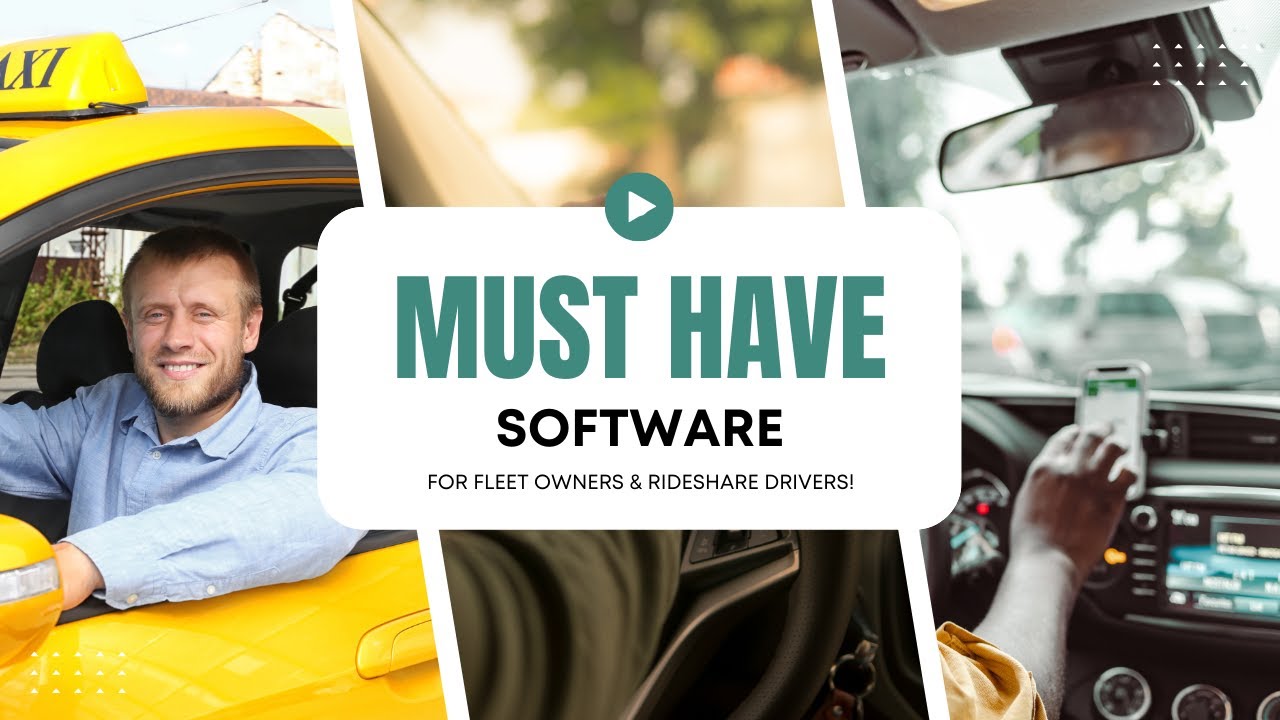 Top 3 Software Solutions Every Fleet Owner & Rideshare Driver Needs in 2025!