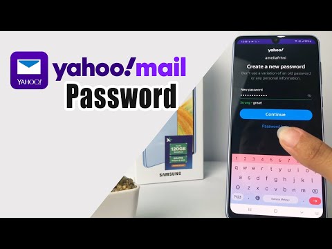 How To Change Password On Yahoo Mail on Samsung Mobile