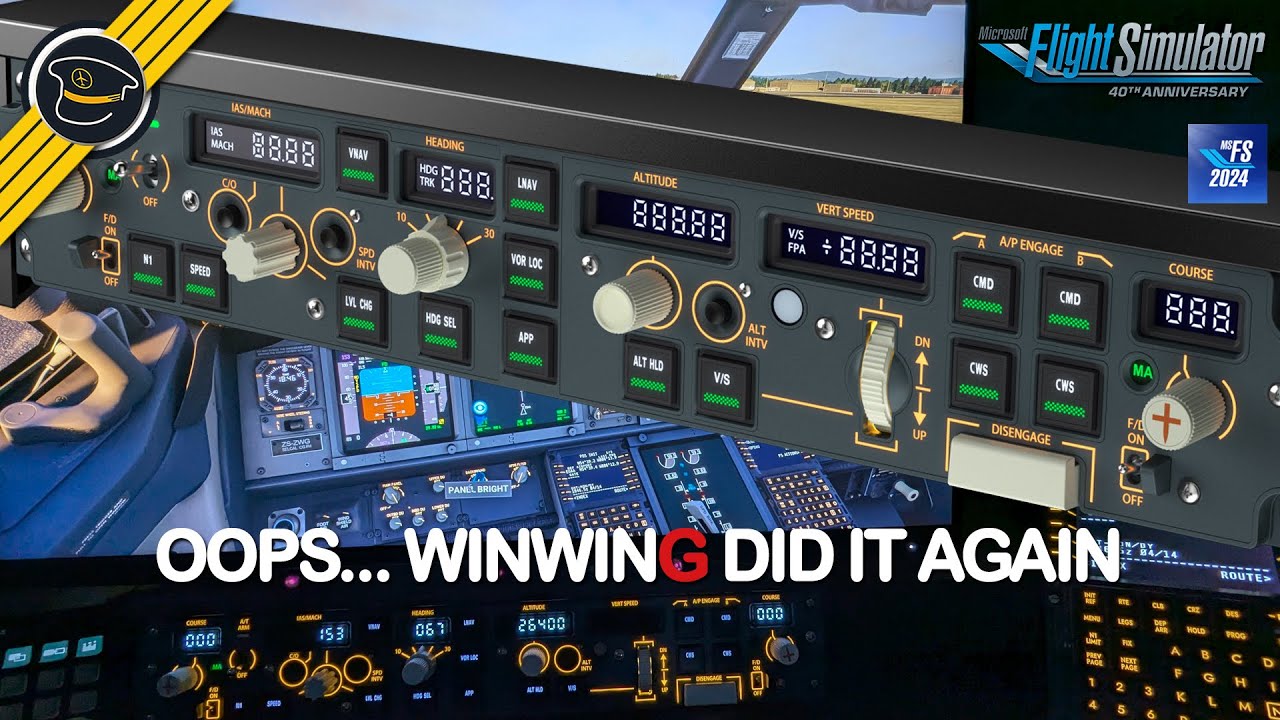 Winwing PAP3 Review in MSFS2024 - Videos & Streams - Microsoft Flight ...