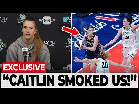Sabrina Ionescu REVEALS What She REALLY THINKS Of Caitlin Clark After BLOWOUT Loss To Indiana Fever!