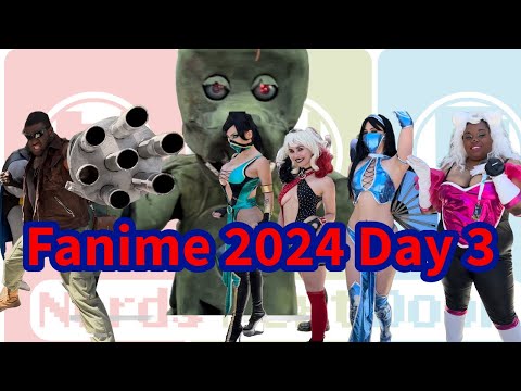 #Fanime 2024 Vlog Day 3 cool #cosplayers galore ^o^