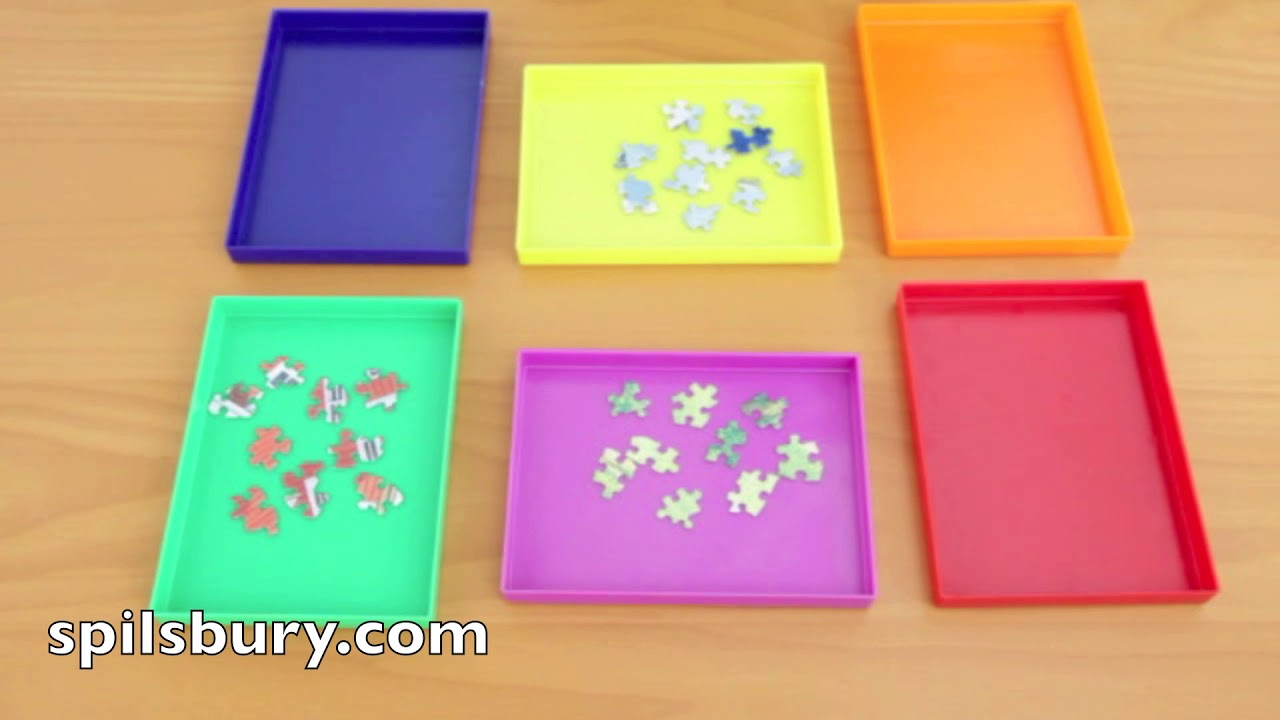 Stack-Em Puzzle Trays - Item #42214