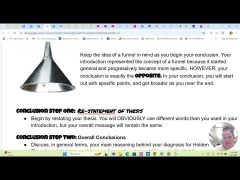 MENTAL HEALTH ESSAY: HOW TO TYPE YOUR CONCLUSION