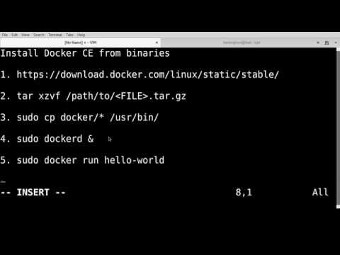 [Kali] Install Docker CE from binaries