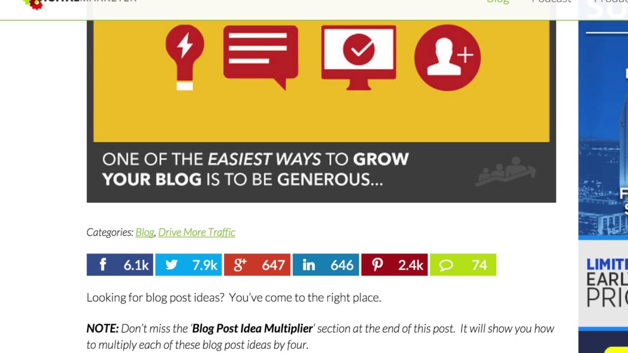 Types of Blog Posts: The Listicle