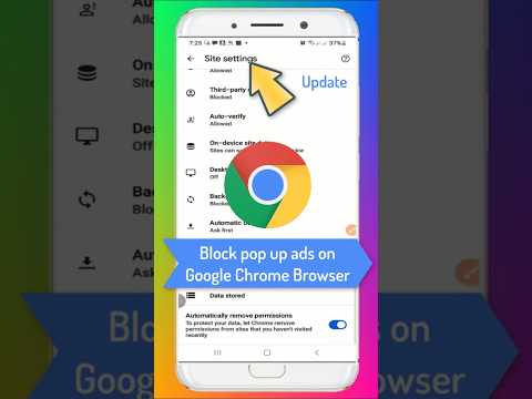 how to block pop up ads on Google chrome 2025| How To Disable Ad Blocker In Google Chrome On Android