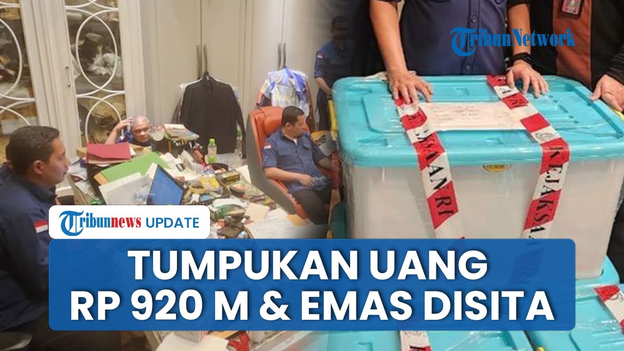 Hasil Penggeledahan Rumah Zarof Ricar, Kejagung Sita Tumpukan Emas ...