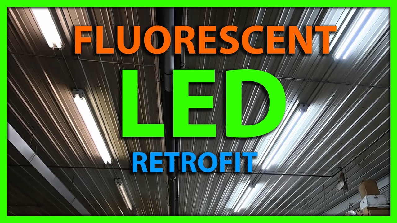 How To Convert 8ft Fluorescent Lights to LED - Ballast Bypass R17D to FA8
