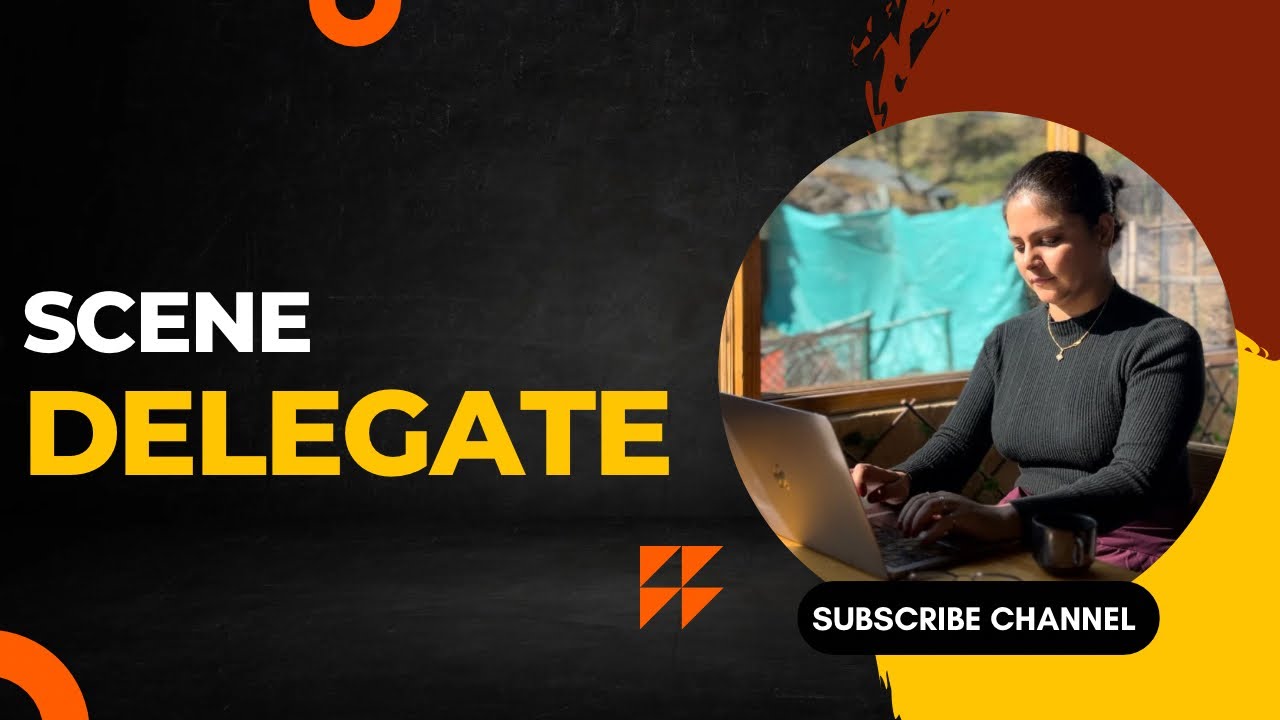 Understanding iOS SceneDelegate