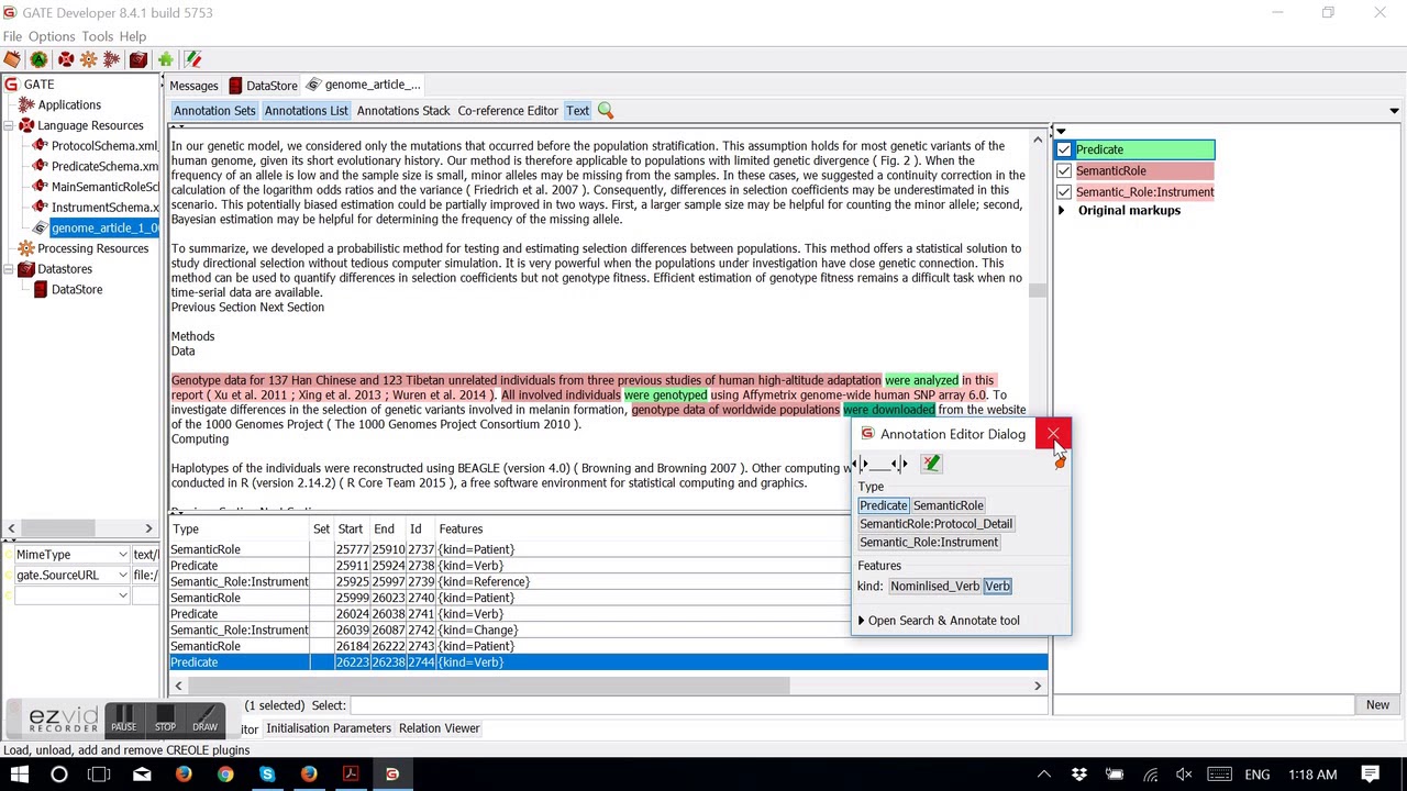 Gate Annotation Demo