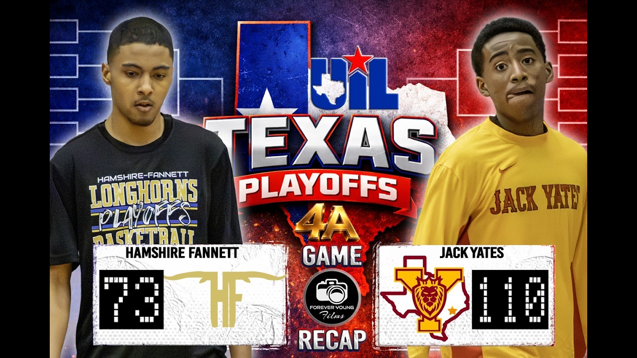 UIL 4A State Playoffs | GAME RECAP | Hamshire Fannett HS vs Jack Yates HS
