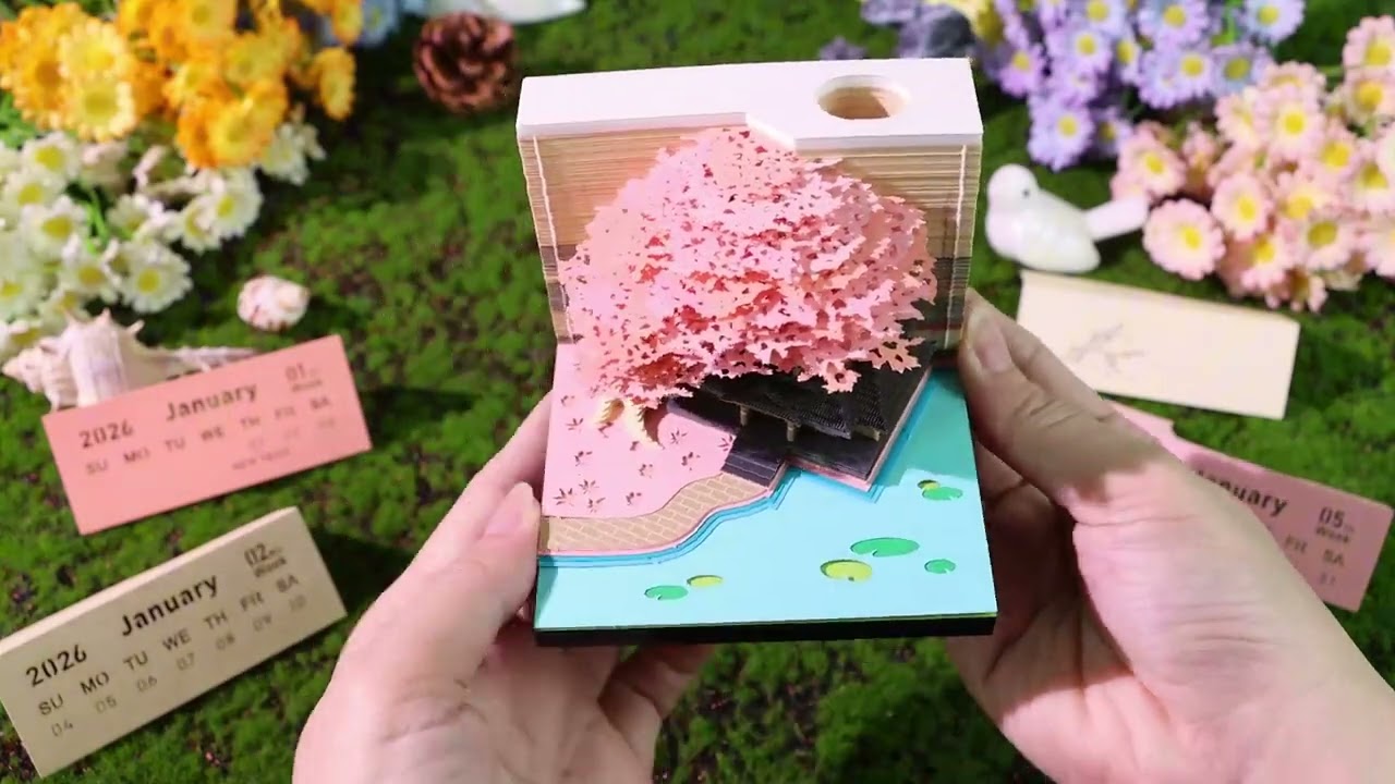 3D Calendar 2026 - Tree House B