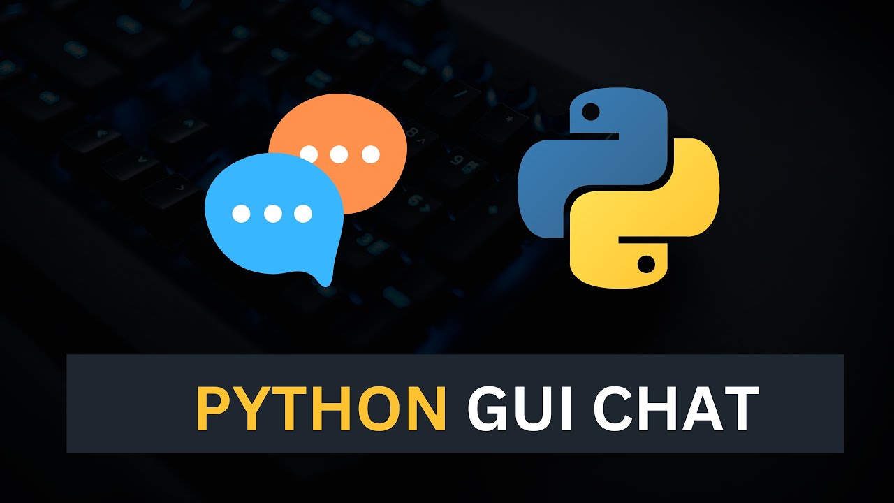 Simple GUI Chat in Python Django | Intro