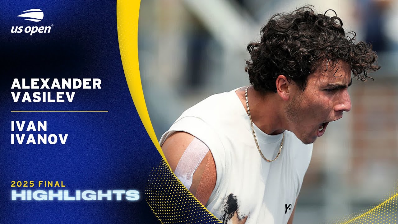 Ivan Ivanov vs. Alexander Vasilev Highlights | 2025 US Open Final