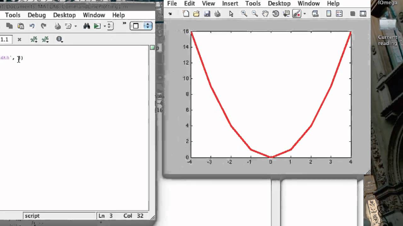 MATLAB Command Line Plotting, Part 1