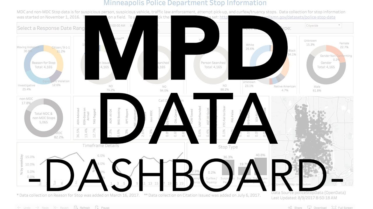 MPD Data Dashboard Explained
