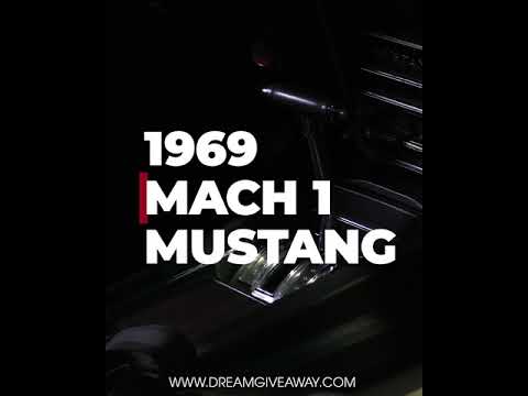 Win the Mighty 1969 Ford Mustang Mach 1 at DreamGiveaway.com