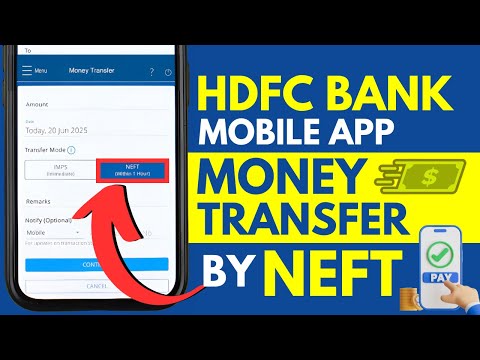 How To Do NEFT Transfer in HDFC Bank App? HDFC Bank Online NEFT Transfer Guide