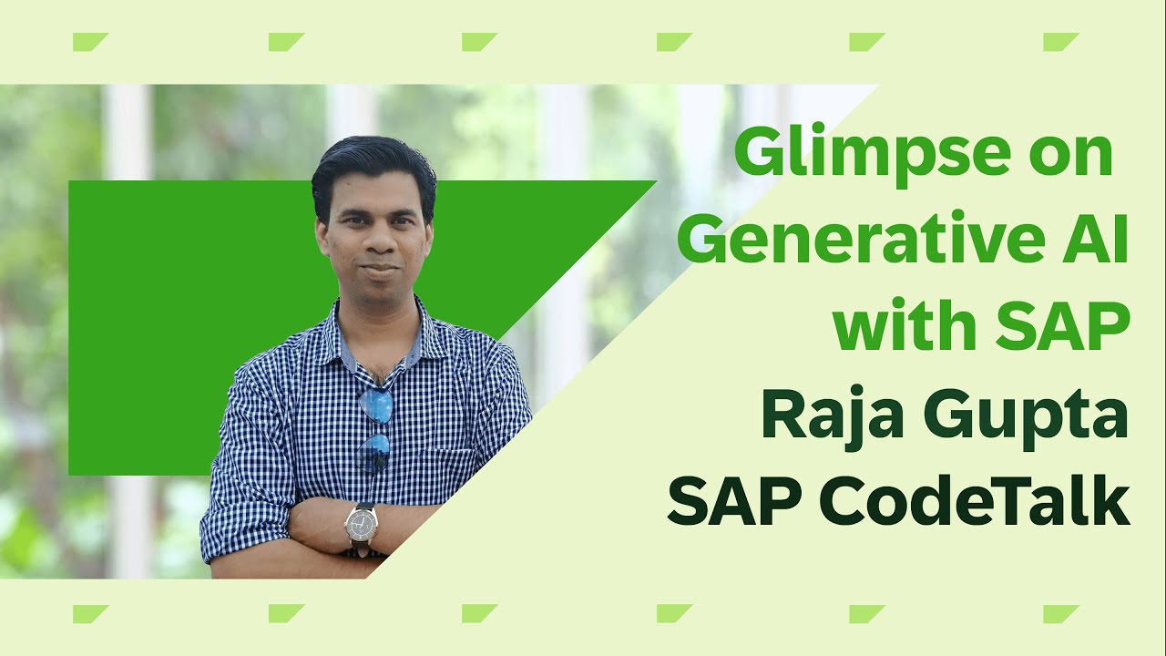 SAP CodeTalk with Raja Gupta