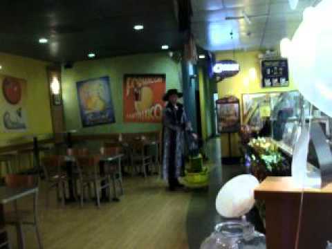 Quizno's on Halloween night in 2008