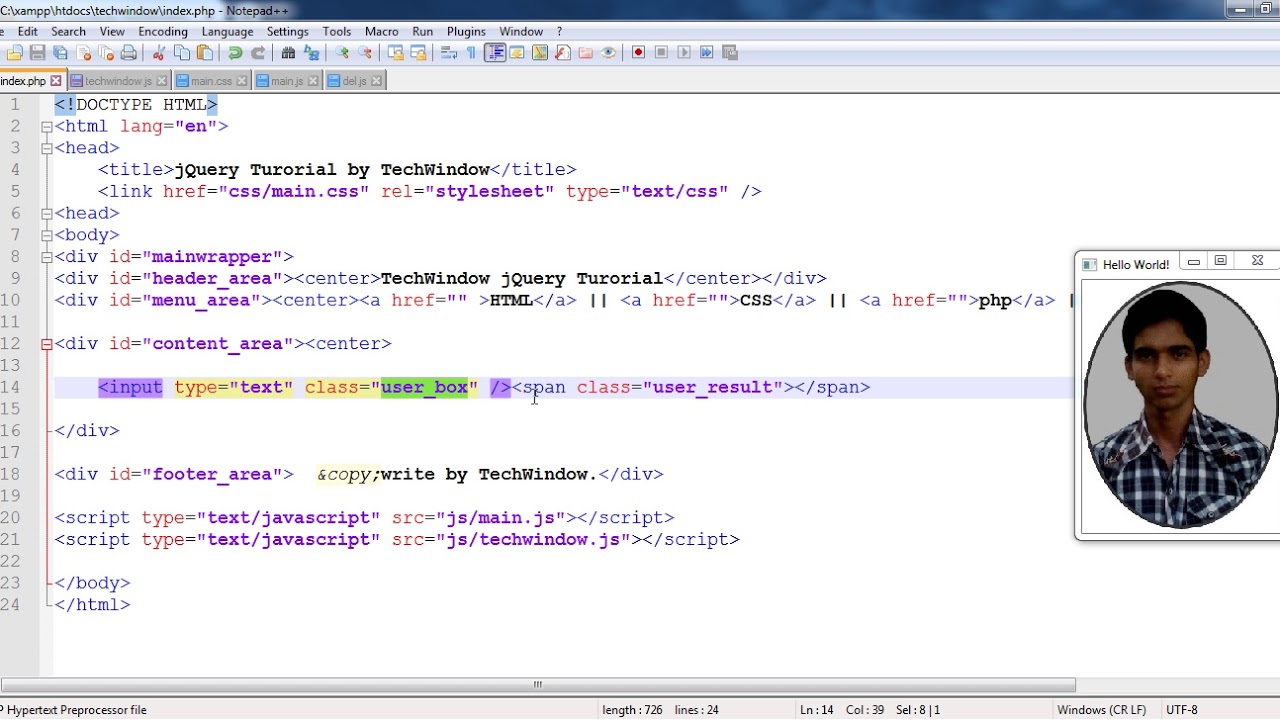 jQuery 10 keyUp keyDown function