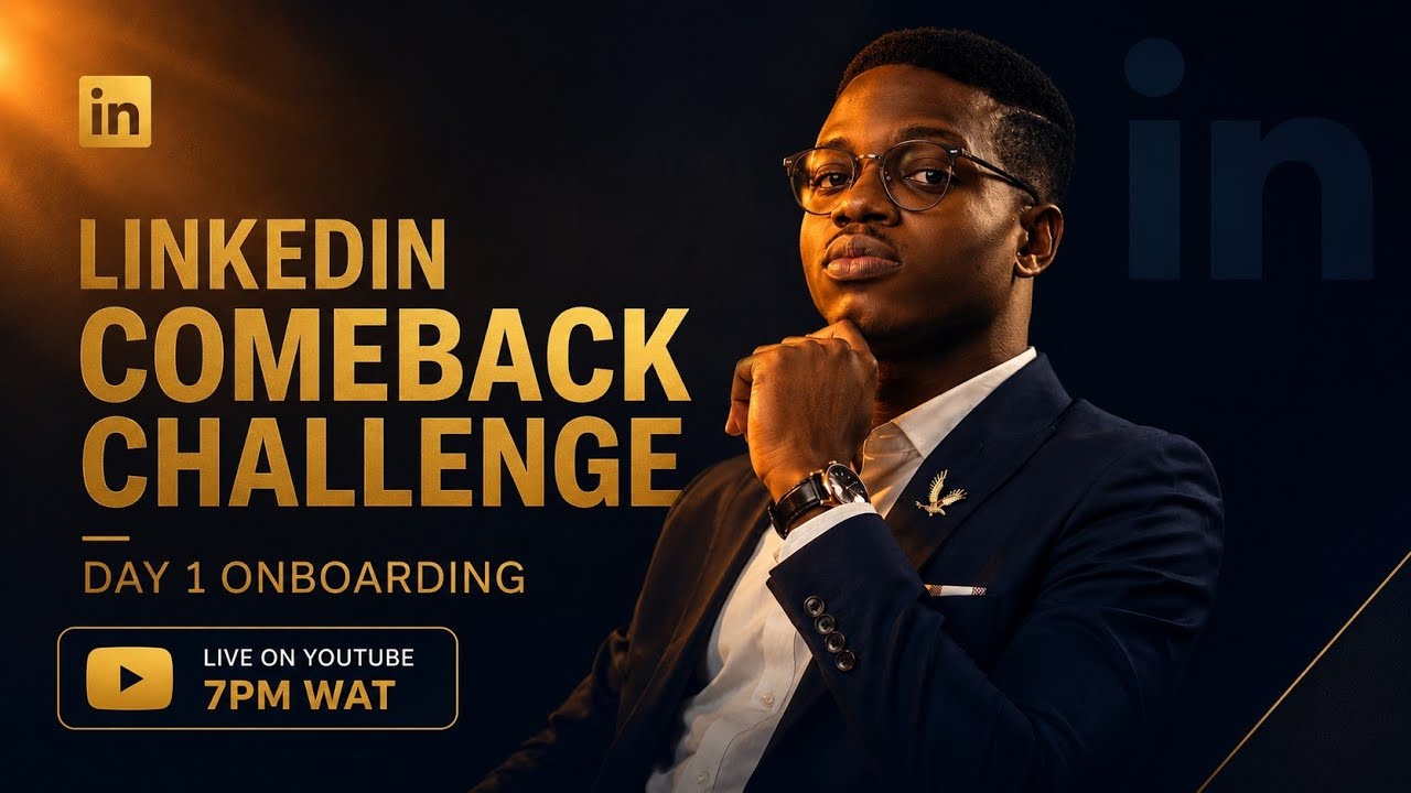 What Nobody Teaches You Before You Start on LinkedIn | LinkedIn Comeback Challenge Day 1