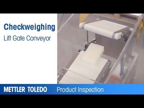 Lift Gate Conveyor for Checkweigher – Product – METTLER TOLEDO Product Inspection – EN