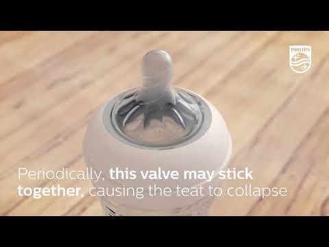 Philips Avent Natural Bottles - How to Fix Teat Collapse